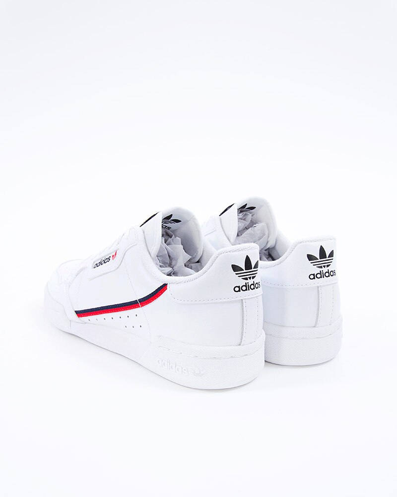 adidas Originals Continental 80 J | F99787 | White | Sneakers | Shoes ...