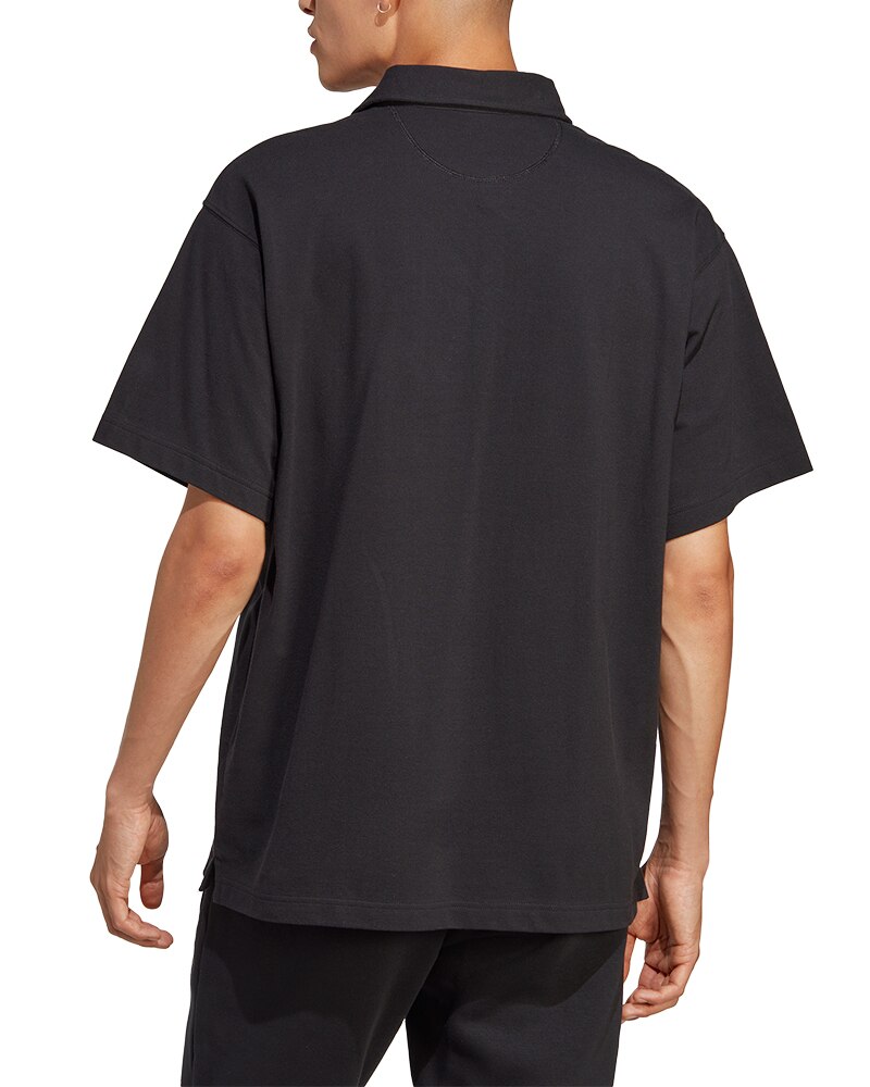 adidas Originals Premium Essentials Polo Shirt | HR8677 | Svart ...