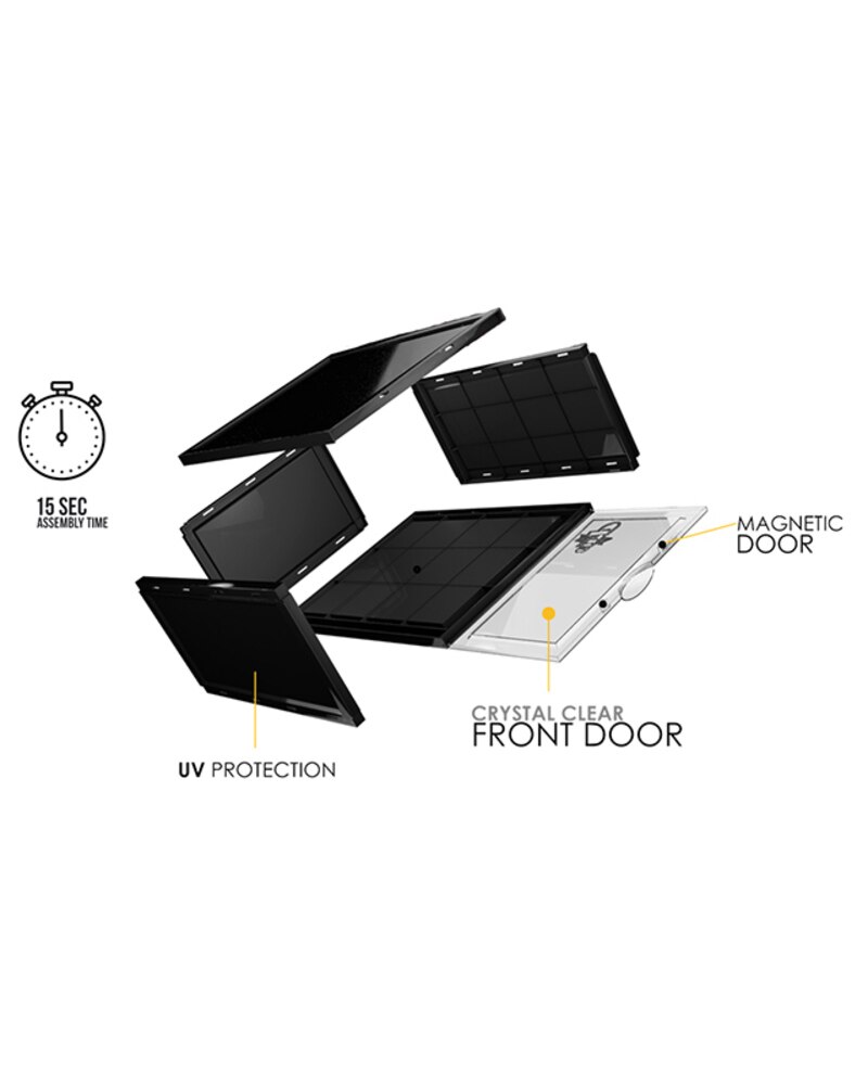 Crep Protect Crates X2 Storage Boxes | 0634154705513 | Black | Clothes ...