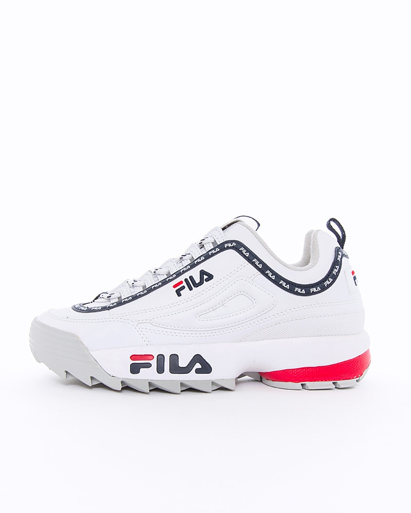 FILA Wmns Disruptor Logo Low | 1010748.1FG | White | Sneakers | Skor ...