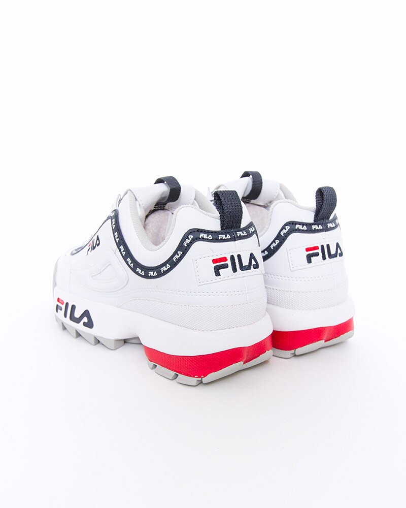 FILA Wmns Disruptor Logo Low | 1010748.1FG | White | Sneakers | Skor ...