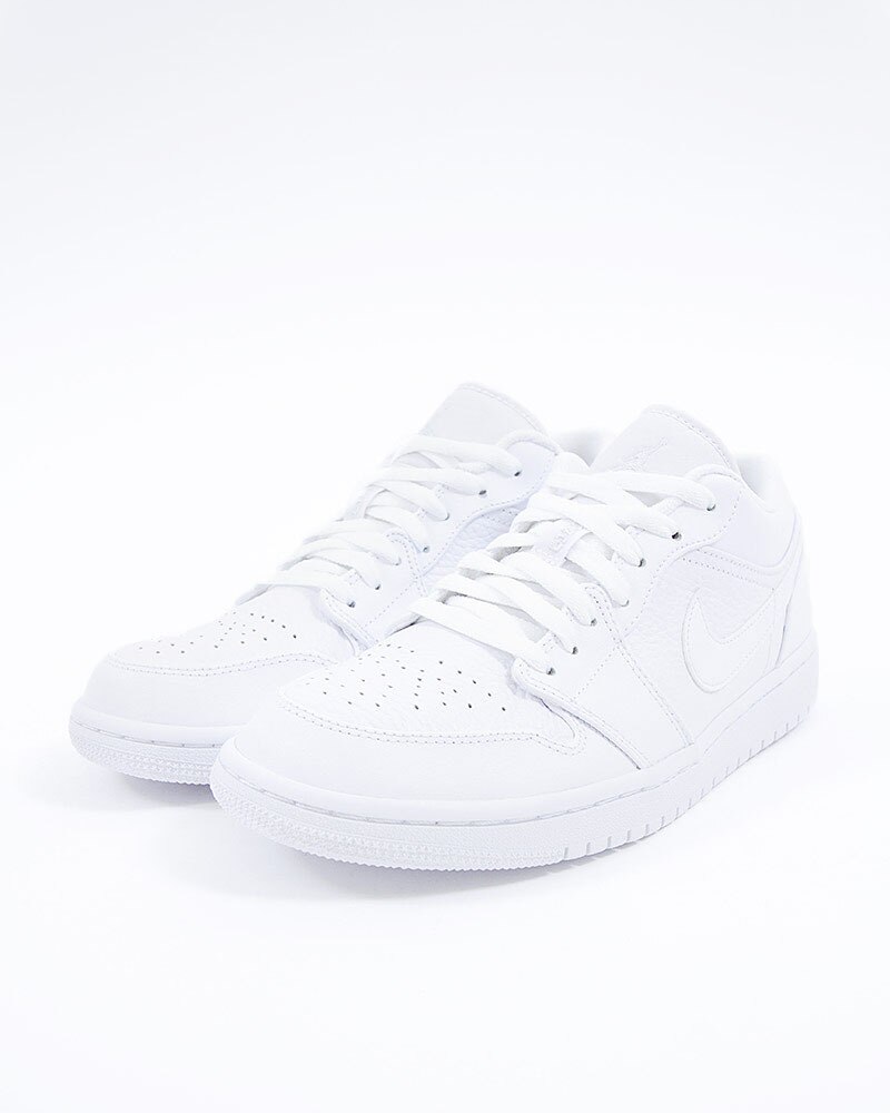Nike Air Jordan 1 Low | 553558-111 | Vit | Sneakers | Skor | Footish