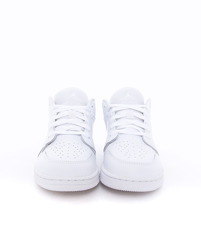 Nike Air Jordan 1 Low (GS) | 553560-126 | Vit | Sneakers | Skor | Footish