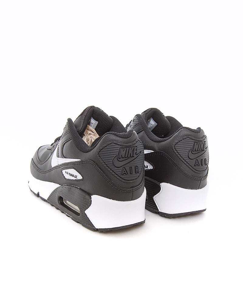 Nike Air Max 90 Leather (GS) | CD6864-010 | Svart | Sneakers | Skor ...