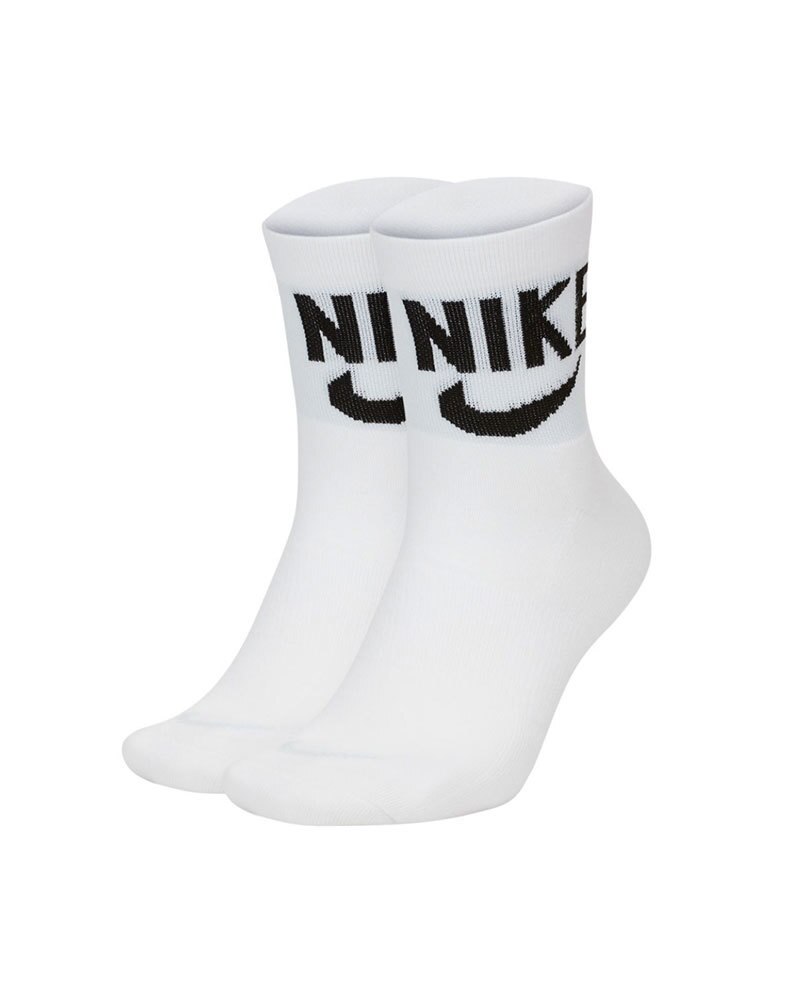 Nike Sportswear Ankle Socks (2 Pairs) | SK0204-100 | Vit | Kläder | Footish