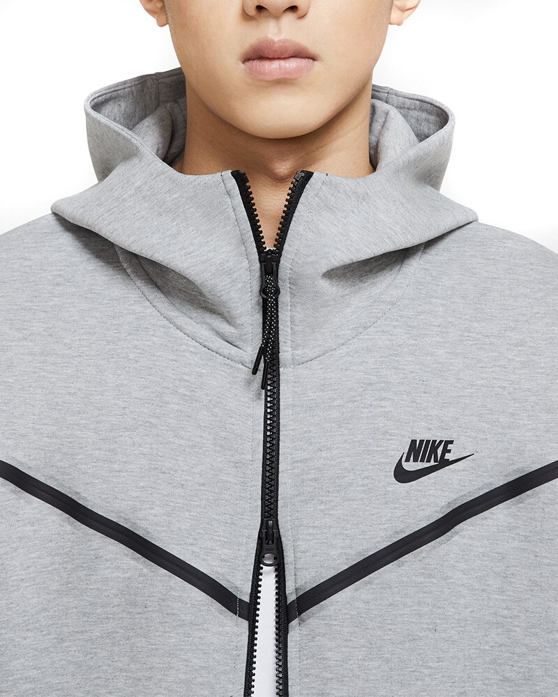 Nike Sportswear Tech Fleece Full Zip Hoodie | CU4489-063 | Gray ...