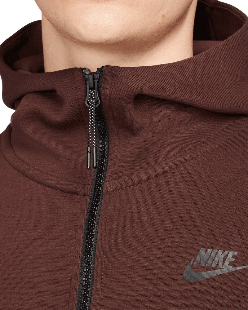Nike Sportswear Tech Fleece Full-Zip Hoodie | CU4489-227 | Brown ...