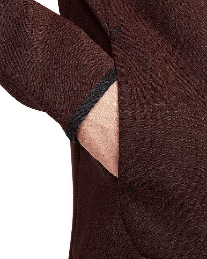 Nike Sportswear Tech Fleece Full-Zip Hoodie | CU4489-227 | Brown ...