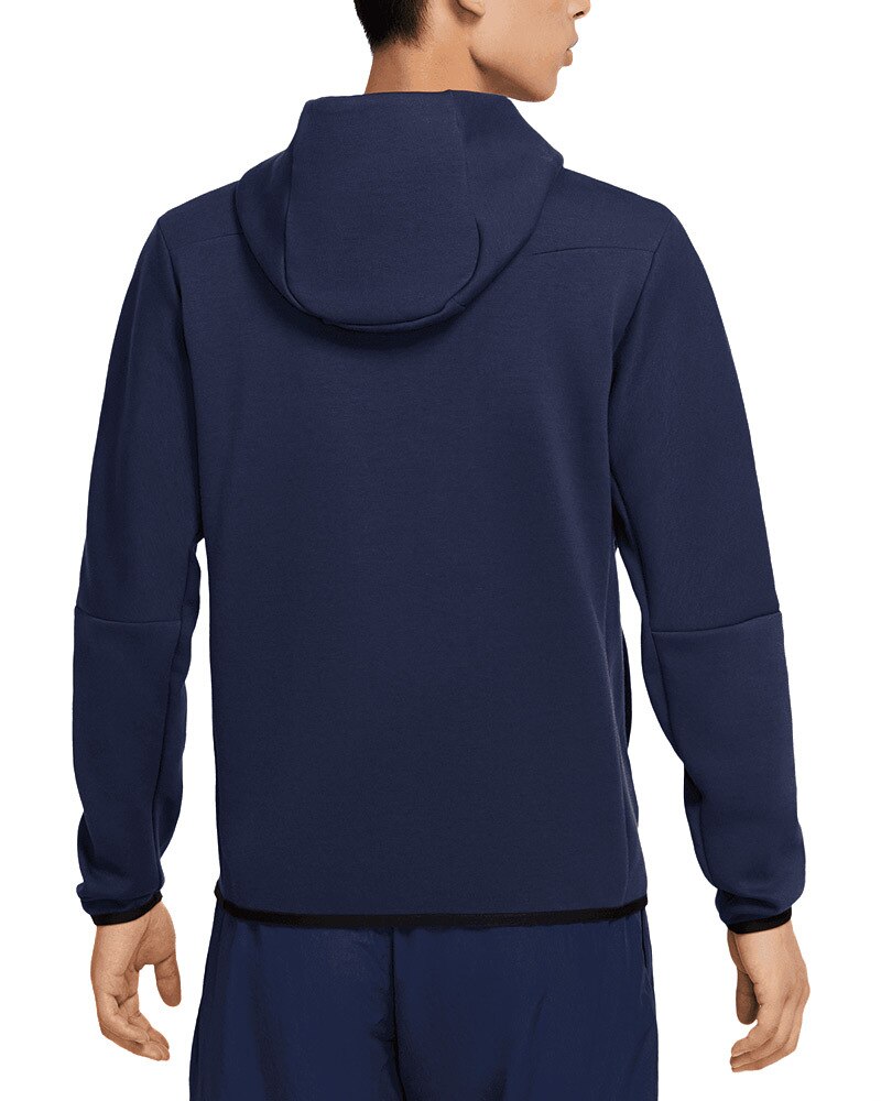 Nike Sportswear Tech Fleece Full Zip Hoodie | CU4489-410 | Blå | Kläder ...