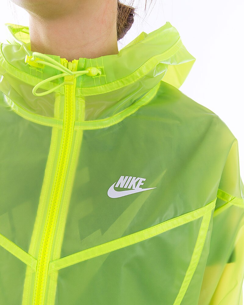 Nike Wmns NSW Transparent Windrunner Jacket | CU6578-702 | Yellow ...