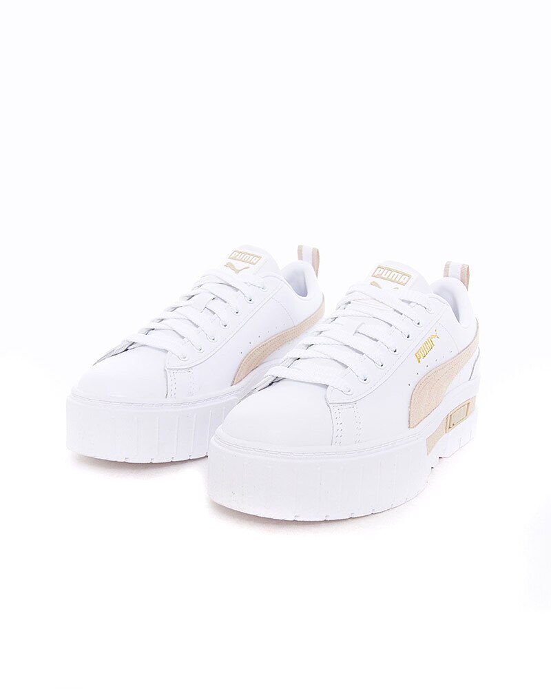 Puma Mayze Platform Leather | 381983-02 | Vit | Sneakers | Skor | Footish