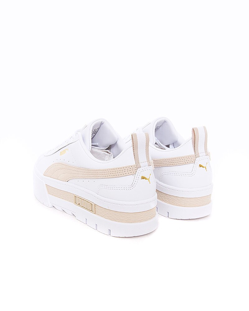 Puma Mayze Platform Leather | 381983-02 | Vit | Sneakers | Skor | Footish