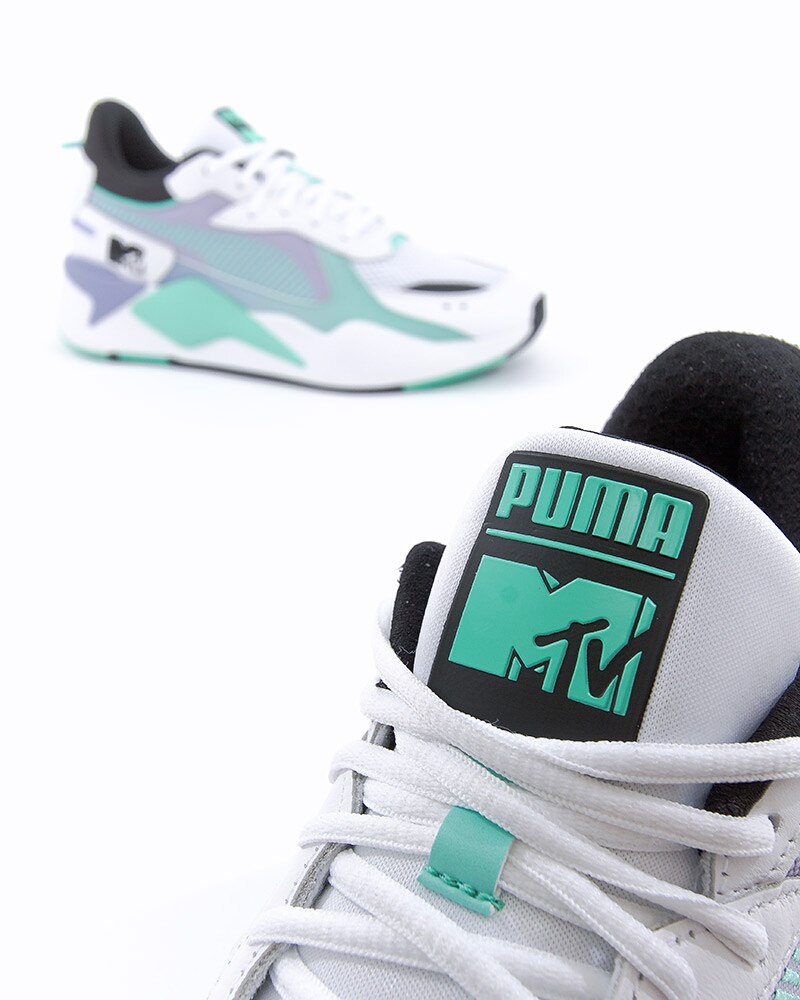 Puma Rs-X Track Mtv Gradient Blaze | 370407-01 | Vit | Sneakers | Skor ...