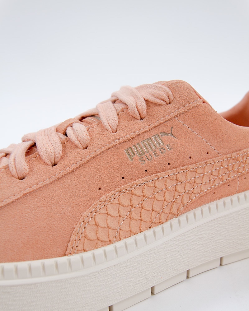 Puma Suede Platform Trace Animal | 367814-03 | Pink | Sneakers | Skor ...