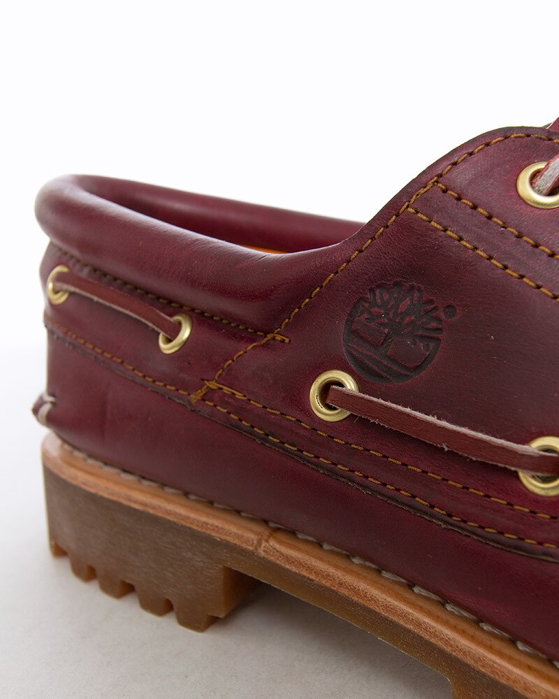 Timberland Authentic 3-Eye Boat | TB0500096481 | Röd | Sneakers | Skor ...