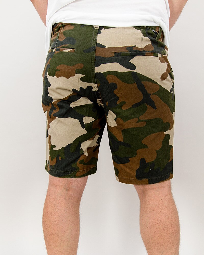 WeSC Rai Shorts Burnt Olive | H10766451G | Green | Kläder | Footish